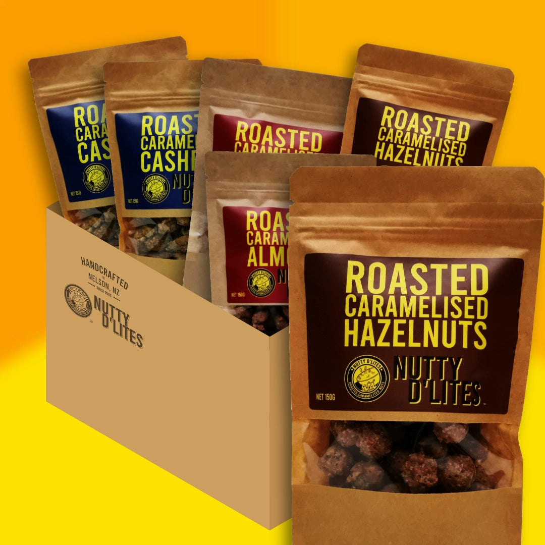 Snack-tastic Nut Mix | Caramelised Almonds, Hazelnuts, Cashews – Nutty ...